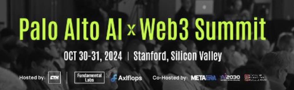 Palo Alto AI X Web3 峰会官方议程发布 -区块周刊BlockWeeks