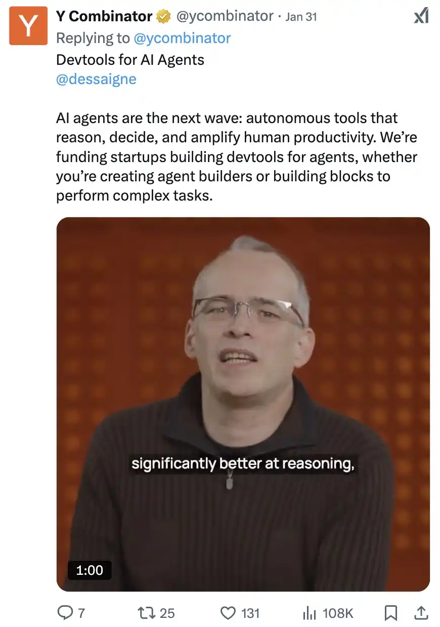 YC春季创业指南发布：除了AI Agent还有哪些赛道能成为下个风口？ -区块周刊BlockWeeks