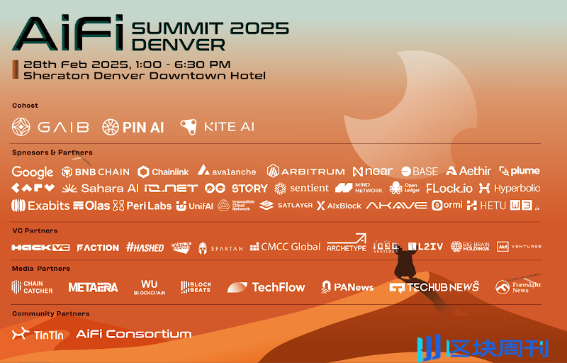 AiFi Summit 2025 ETH Denver 报名倒计时！与 GAIB、PIN AI、KITE AI等众多项目共探 AiFi 的未来 ...