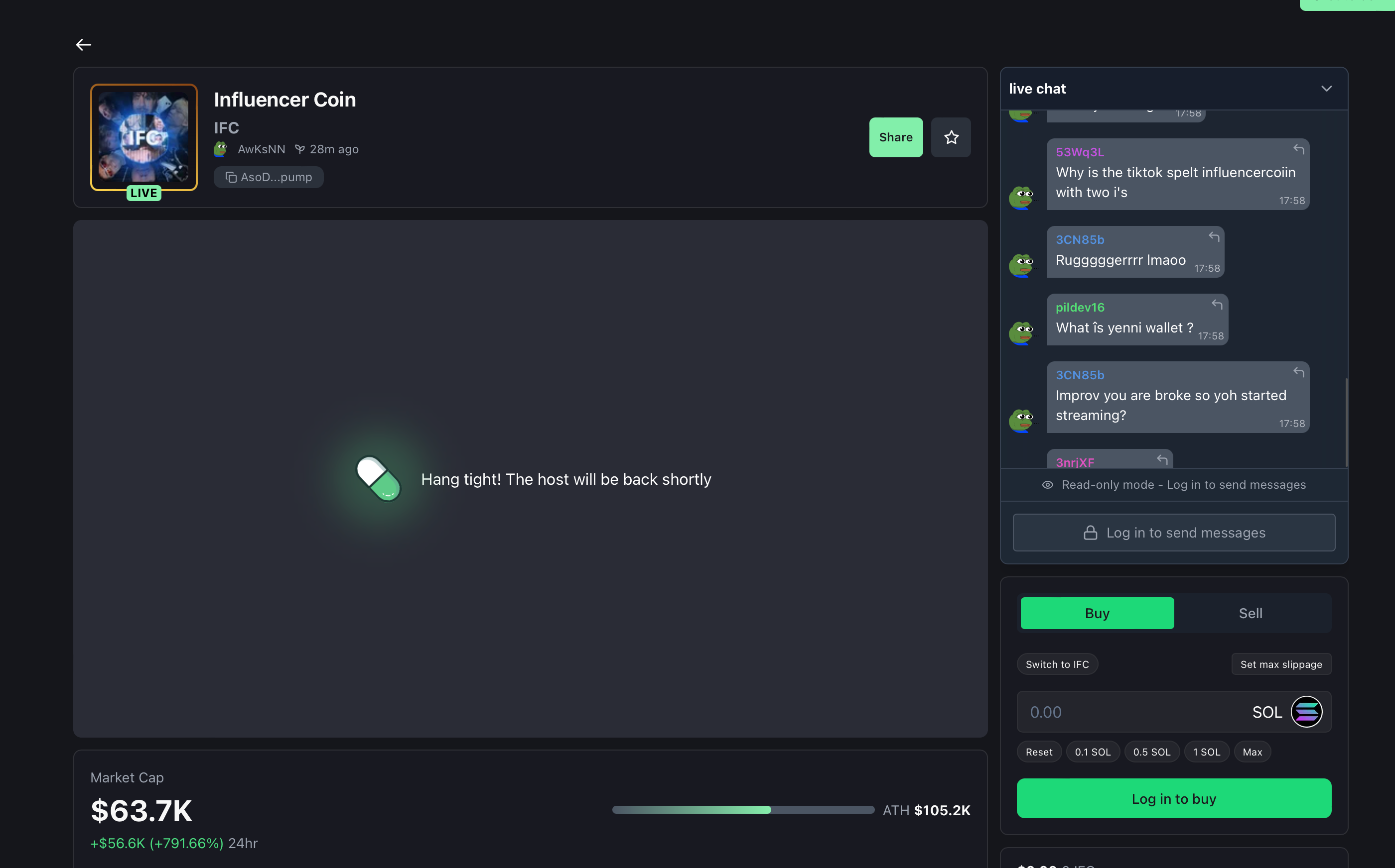两分钟内完成看盘下单，Pump.fun直播如何重塑交易场景？ -区块周刊BlockWeeks