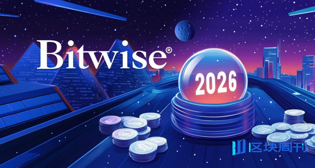 Bitwise預測2026年加密貨幣市場將強勁成長，ETF、鏈上金庫和山寨幣預計將創下新高。 -区块周刊BlockWeeks