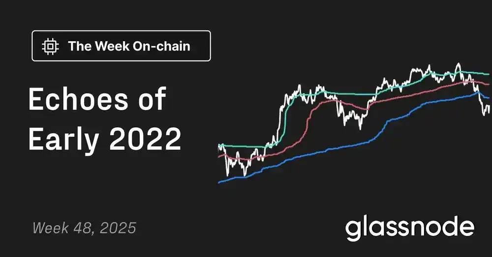 Glassnode：比特币再现 2022 年崩盘前兆？警惕一个关键区间 -区块周刊BlockWeeks